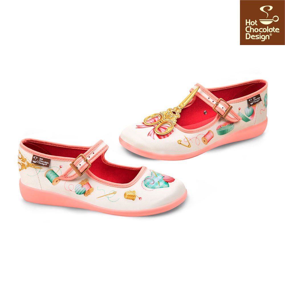Chocolaticas® TAILOR MADE Women's Mary Jane Flat – Retro Eclectic