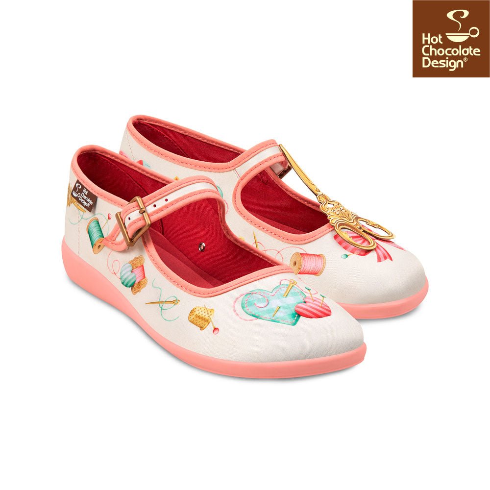 Chocolaticas® TAILOR MADE Women's Mary Jane Flat – Retro Eclectic