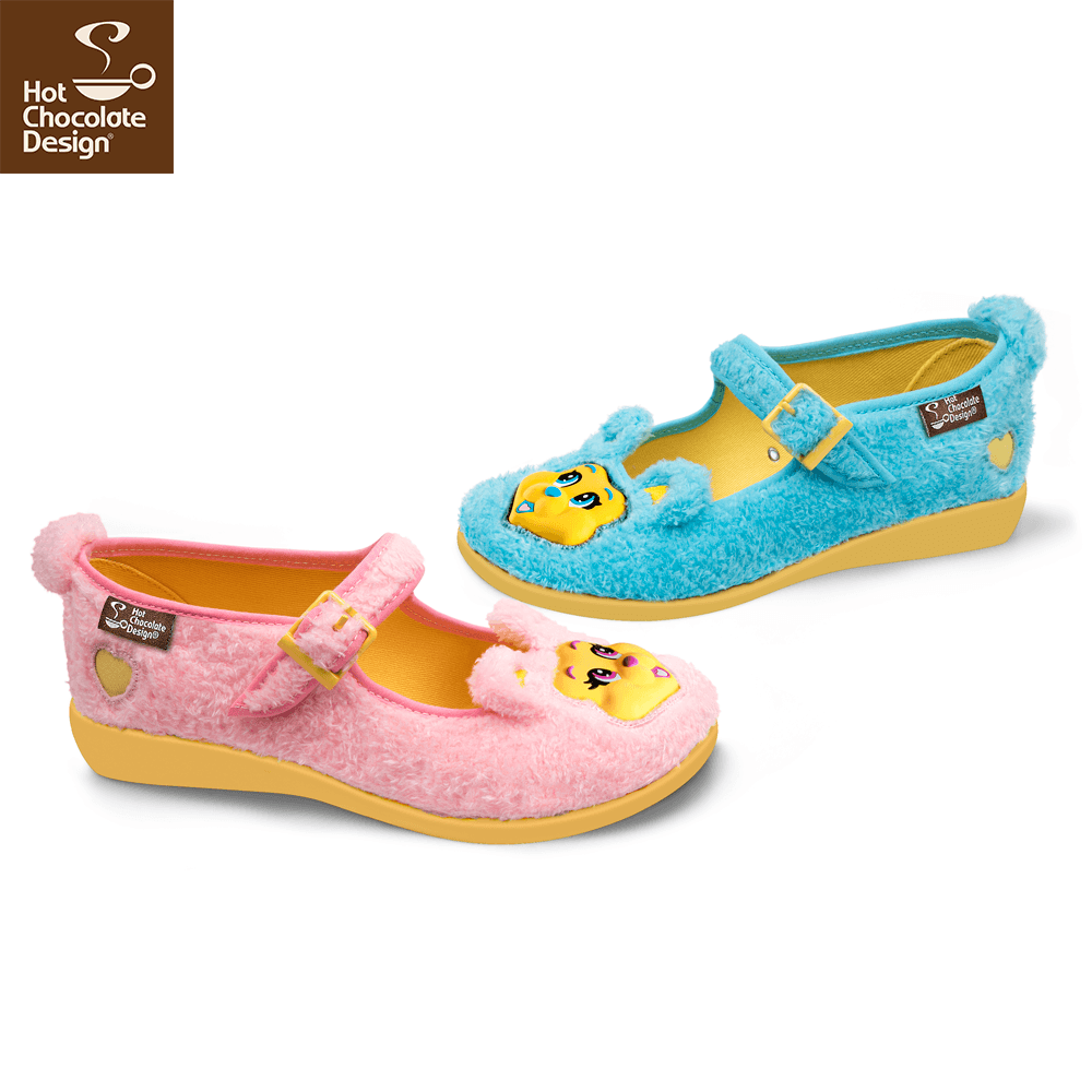 Chocolaticas® Fuzzy Bears Mary Jane Flat – Retro Eclectic